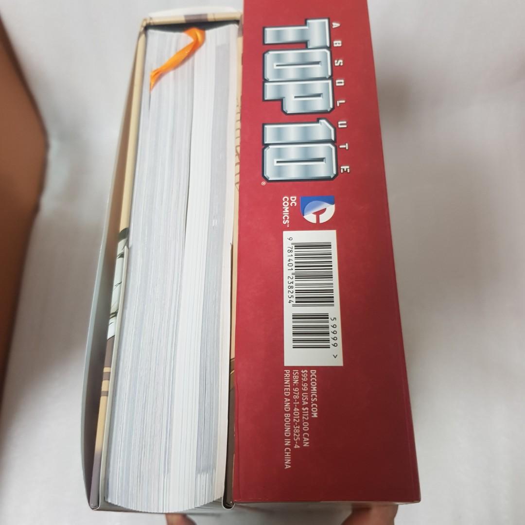 DC comics hard cover + box cover Absolute Top 10 Book by Alan Moore and ...