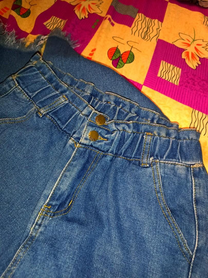 DENIM SQUAREPANTS WIDELEG, Women's Fashion, Bottoms, Jeans on Carousell
