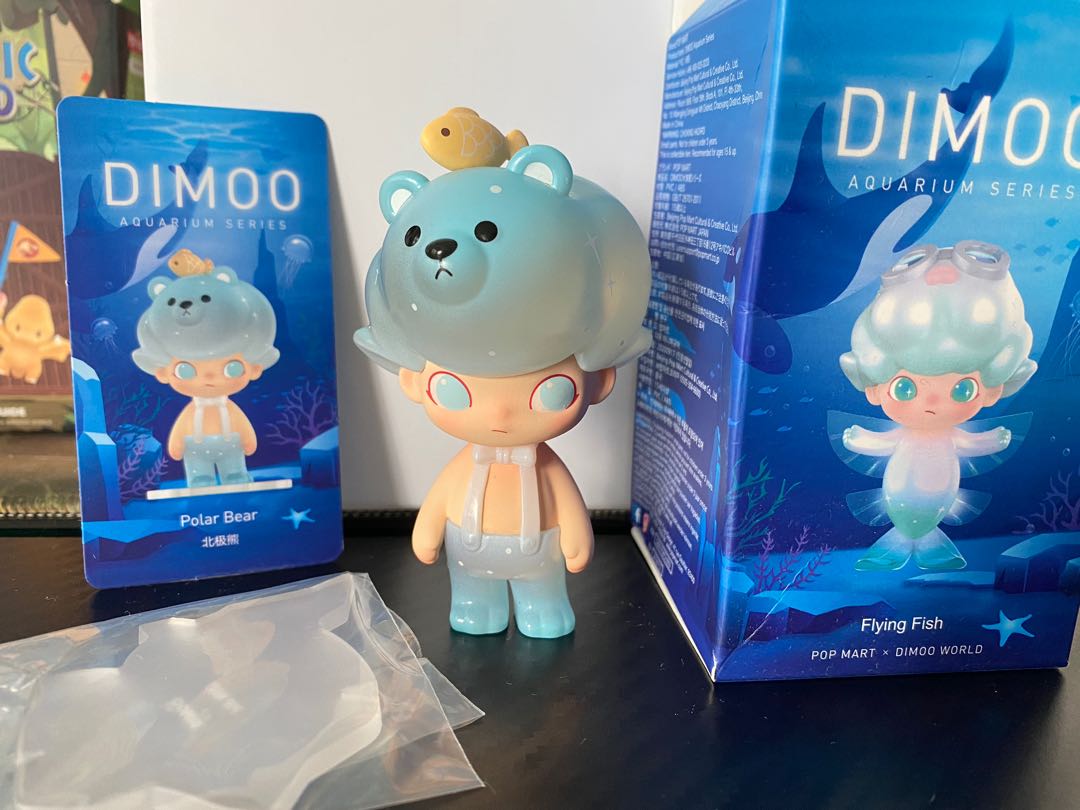 Dimoo Polar Bear, Hobbies & Toys, Toys & Games on Carousell