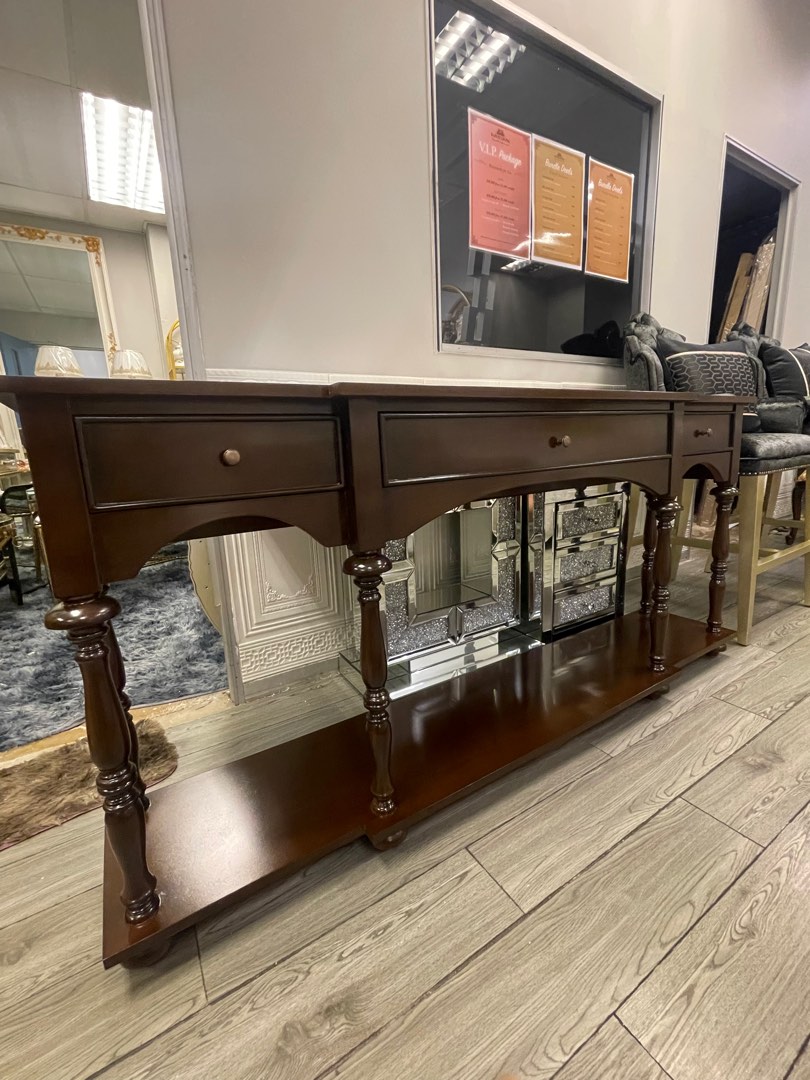 Display Clearance | As it | Solid teak French hallway console ...