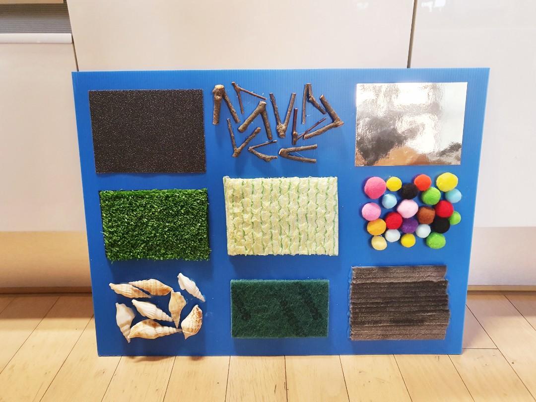 DIY SENSORY TEXTURE BOARDS, Hobbies & Toys, Toys & Games on Carousell
