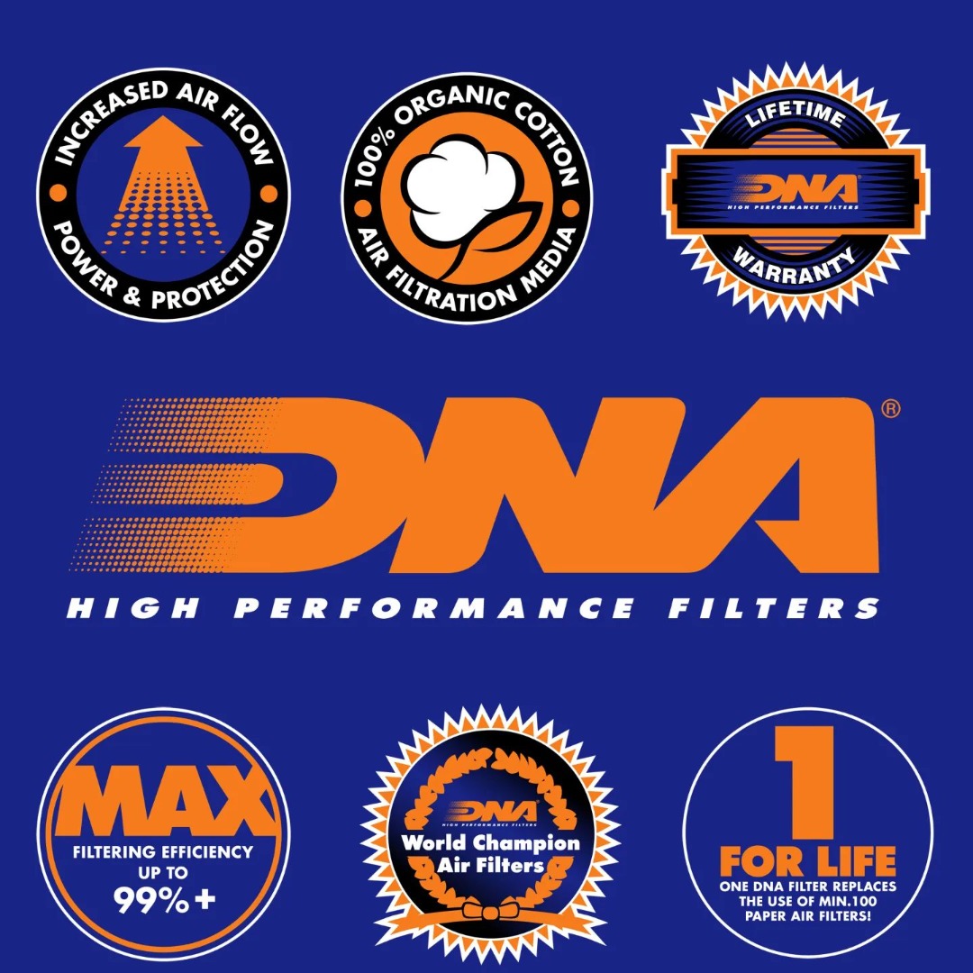 DNA AIR FILTER 高性能電單車私家車風隔 希臘製造 永久保用, 汽車配件, 改裝、內外零件 - Carousell