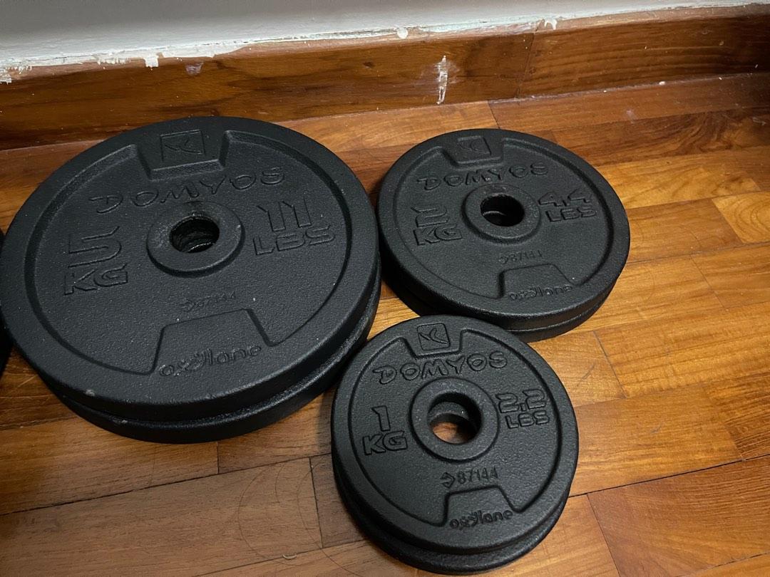 Domyos Set, Sports Equipment, Exercise & Fitness, Weights & Dumbbells ...