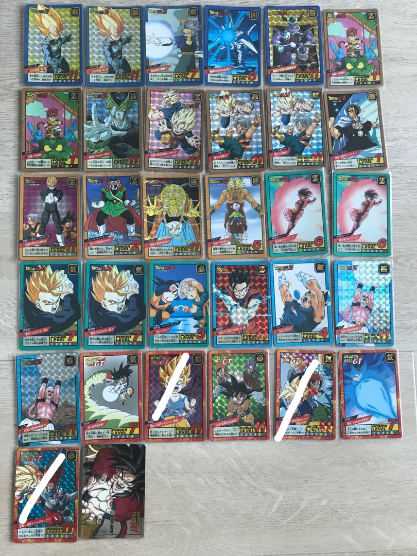 Dragonball Cards Super Battle (Double and Hidden Prisms) Dragon Ball ...