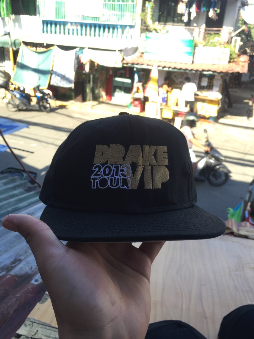 Drake 2013 Tour VIP Otto Hat, Men's Fashion, Watches & Accessories ...