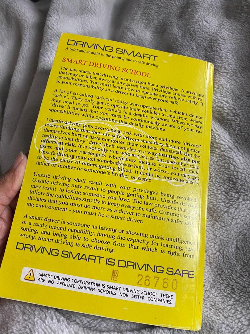 Driving Safety Handbook, Hobbies & Toys, Books & Magazines, Assessment ...
