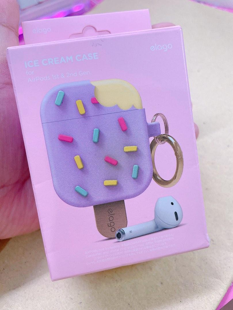 Elago Ice Cream Case for Airpods 1 & 2 (1st & 2nd gen), Mobile Phones ...