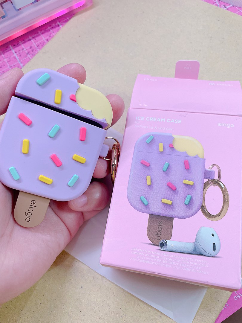Elago Ice Cream Case for Airpods 1 & 2 (1st & 2nd gen), Mobile Phones ...
