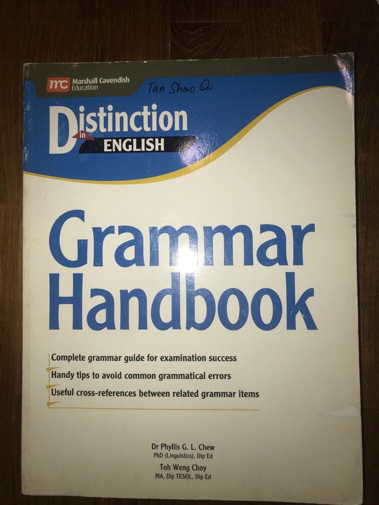 English Grammar Handbook (MC Education), Hobbies & Toys, Books ...