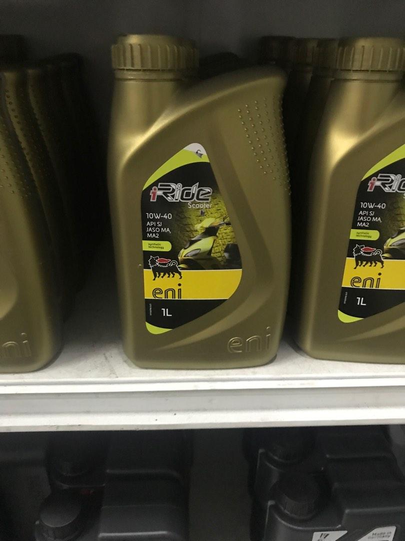 Eni 100% original engine oil made in Italy, Motorcycles, Motorcycle ...