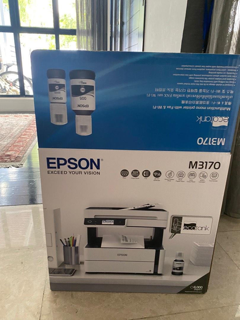 Epson M3170 printer box, Computers & Tech, Printers, Scanners & Copiers ...