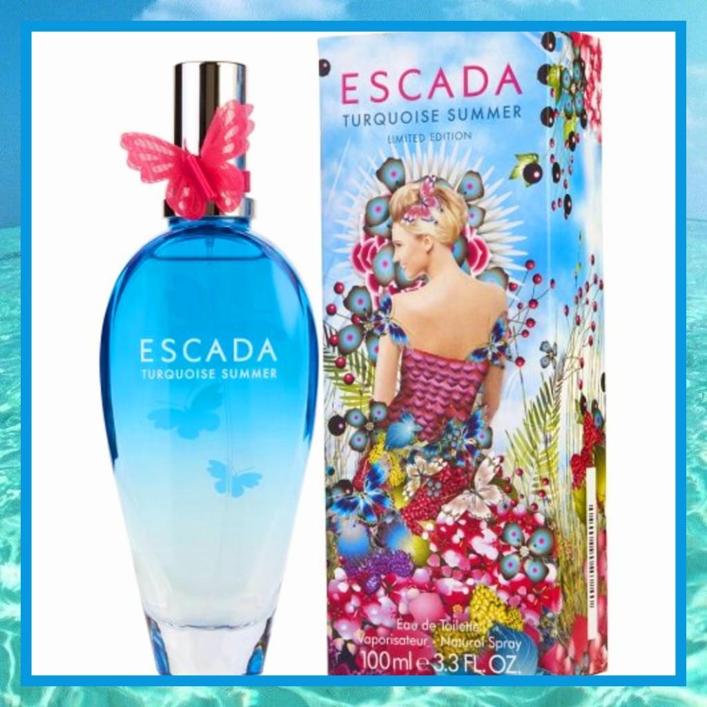 Escada Turquoise Summer Limited Edition EDT 100ml, Beauty & Personal ...