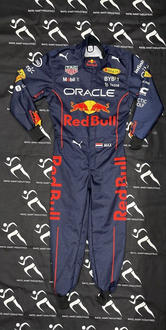 F1 Redbull Racing Costume Large Size, Men's Fashion, Activewear on ...