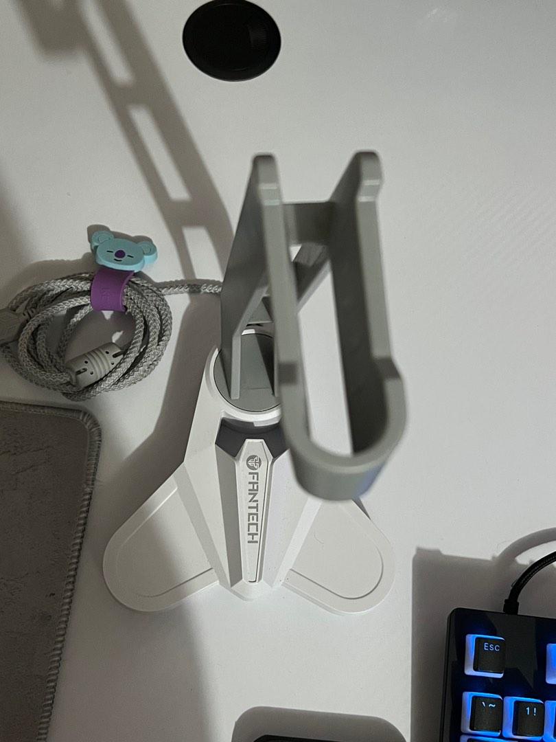 Fantech AC3001S RGB Headset Stand Space Edition White, Audio ...