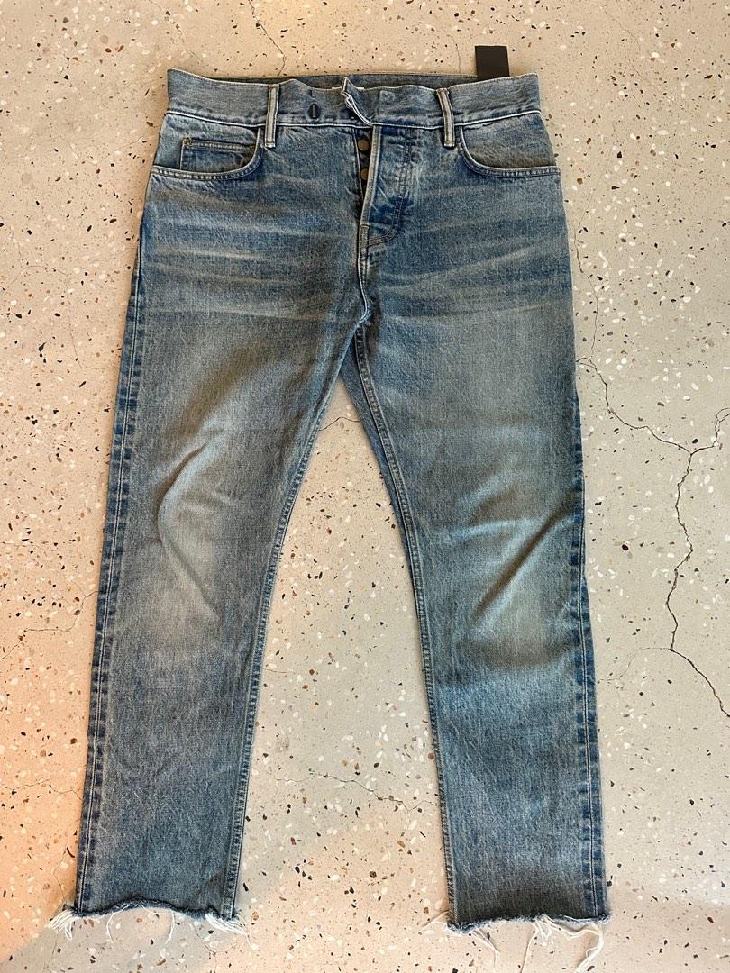 FEAR OF GOD X ZEGNA DENIM TROUSERS RP$1289, Men's Fashion, Bottoms ...