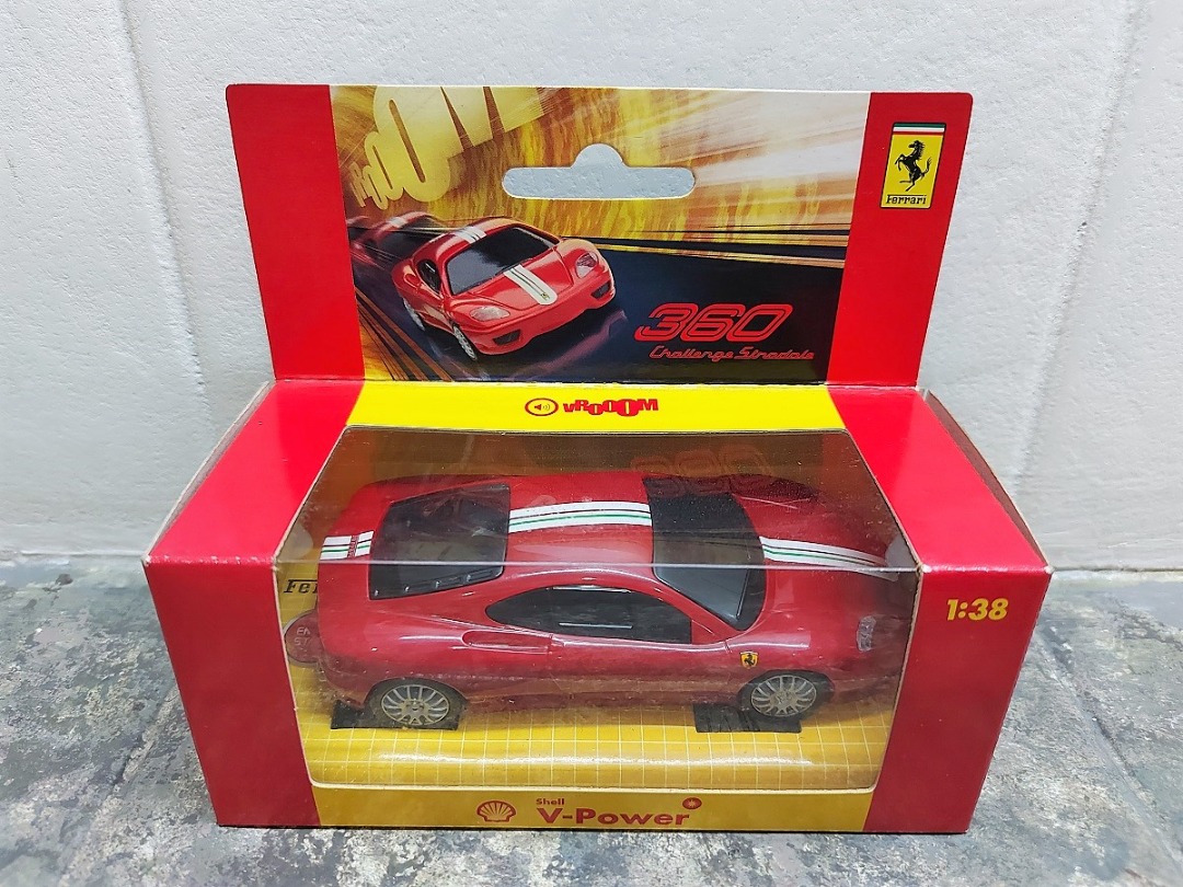 FERRARI 360 CHALLENGE STRADALE - Shell V-Power 1/38 Scale Promotional ...