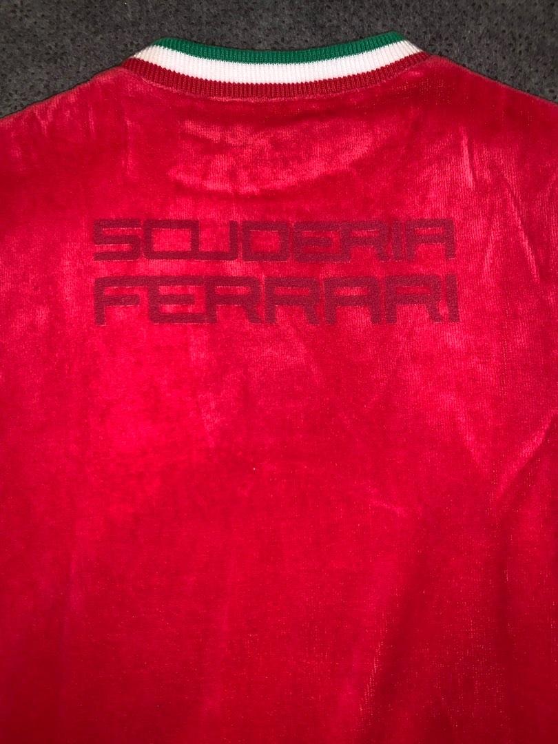 FERRARI Baby Jumpsuit in Red Velvet, Babies & Kids, Babies & Kids ...