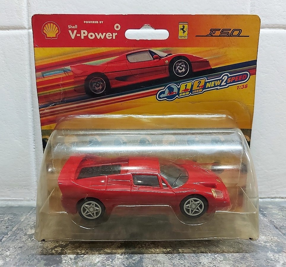 FERRARI F50 - Shell V-Power 1:38 Scale Series, Hobbies & Toys, Toys ...