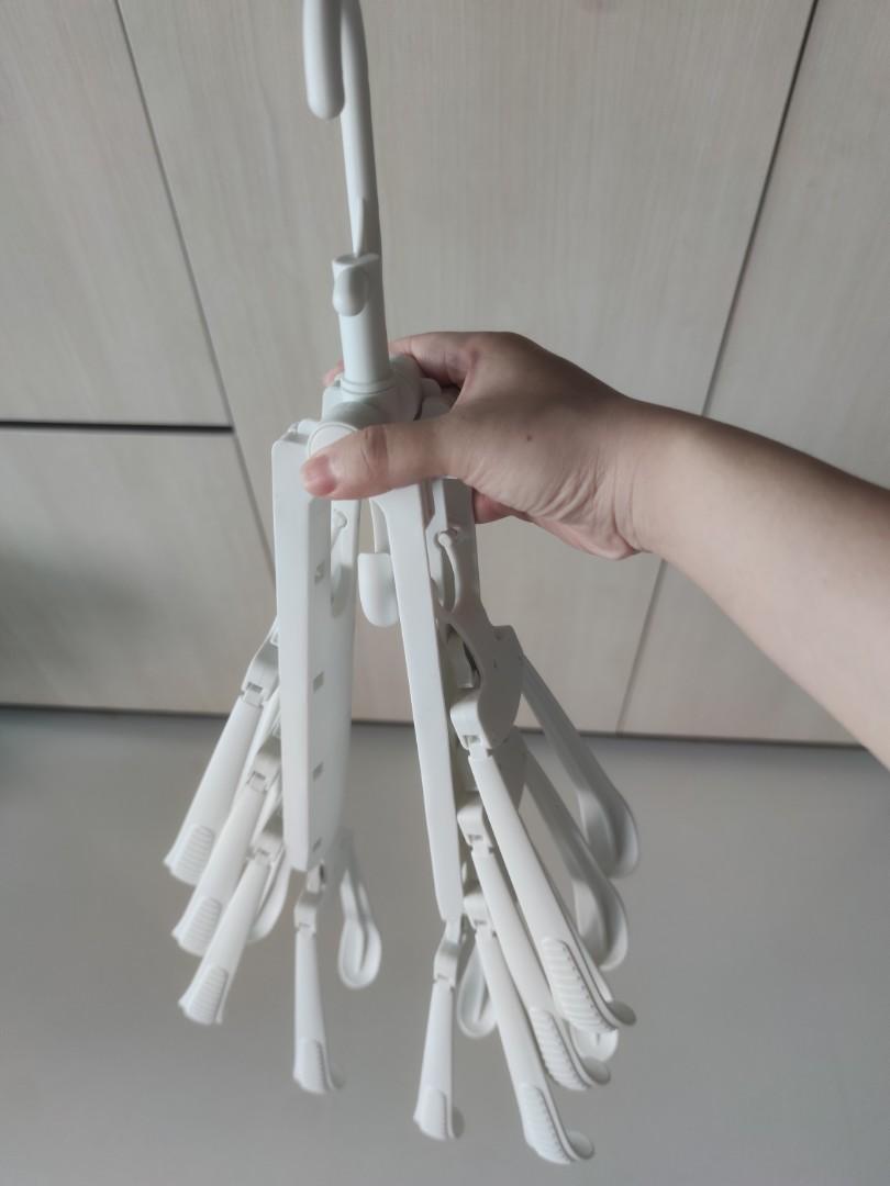 Foldable Multi Clothes Hanger Travel 8 in 1, Furniture & Home Living ...