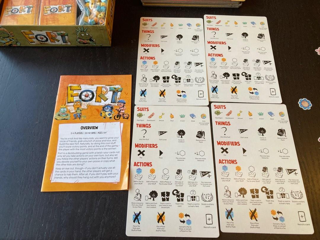 Fort board game, Hobbies & Toys, Toys & Games on Carousell