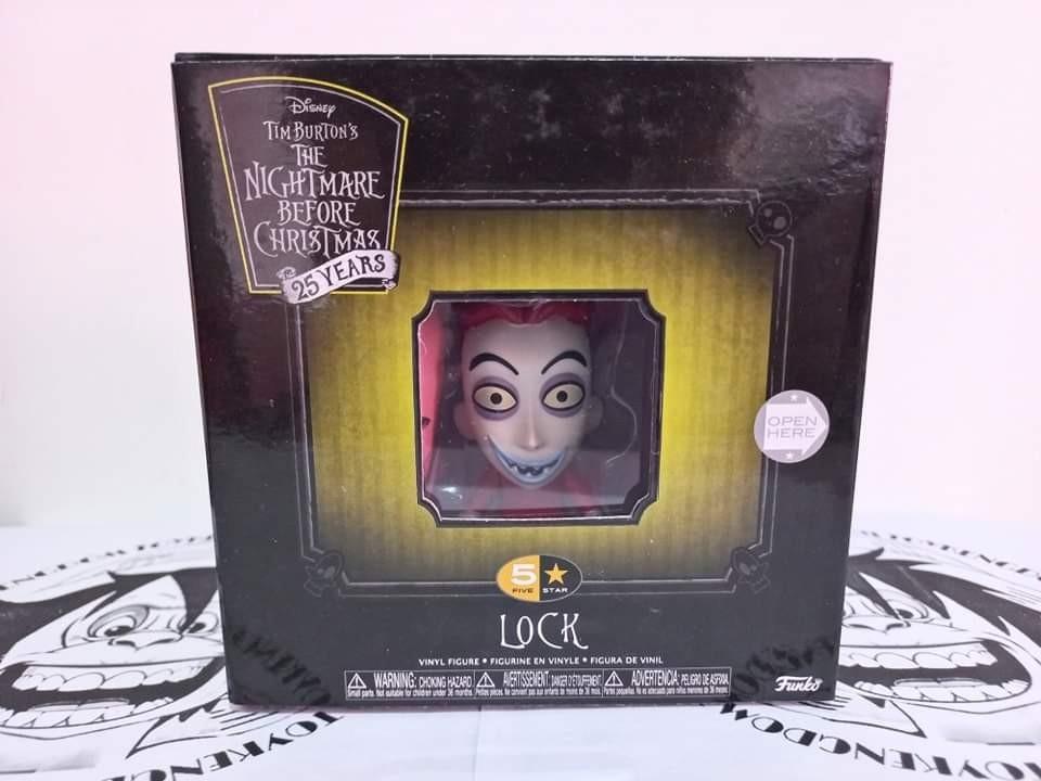 Funko 5 Star The Nightmare Before Christmas Shock, Lock And Barrel Set ...