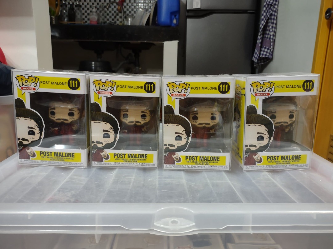 Funko pop rocks Post Malone, Hobbies & Toys, Toys & Games on Carousell