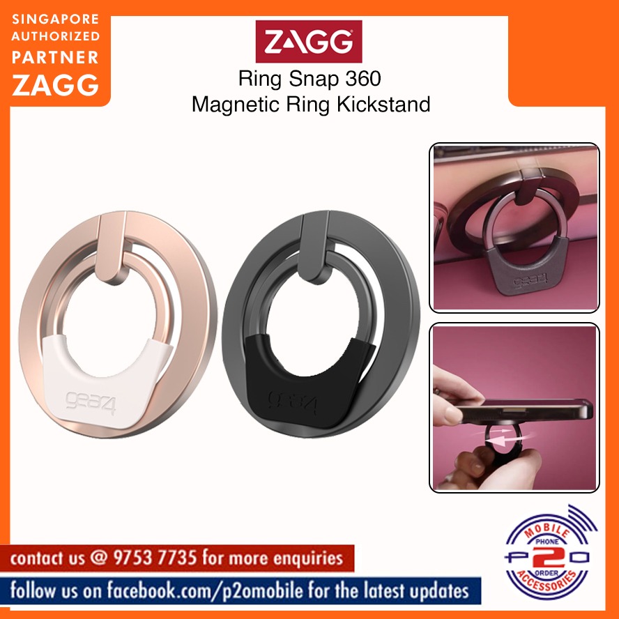 ZAGG Gear4 Ring Snap 360, Mobile Phones & Gadgets, Mobile & Gadget ...