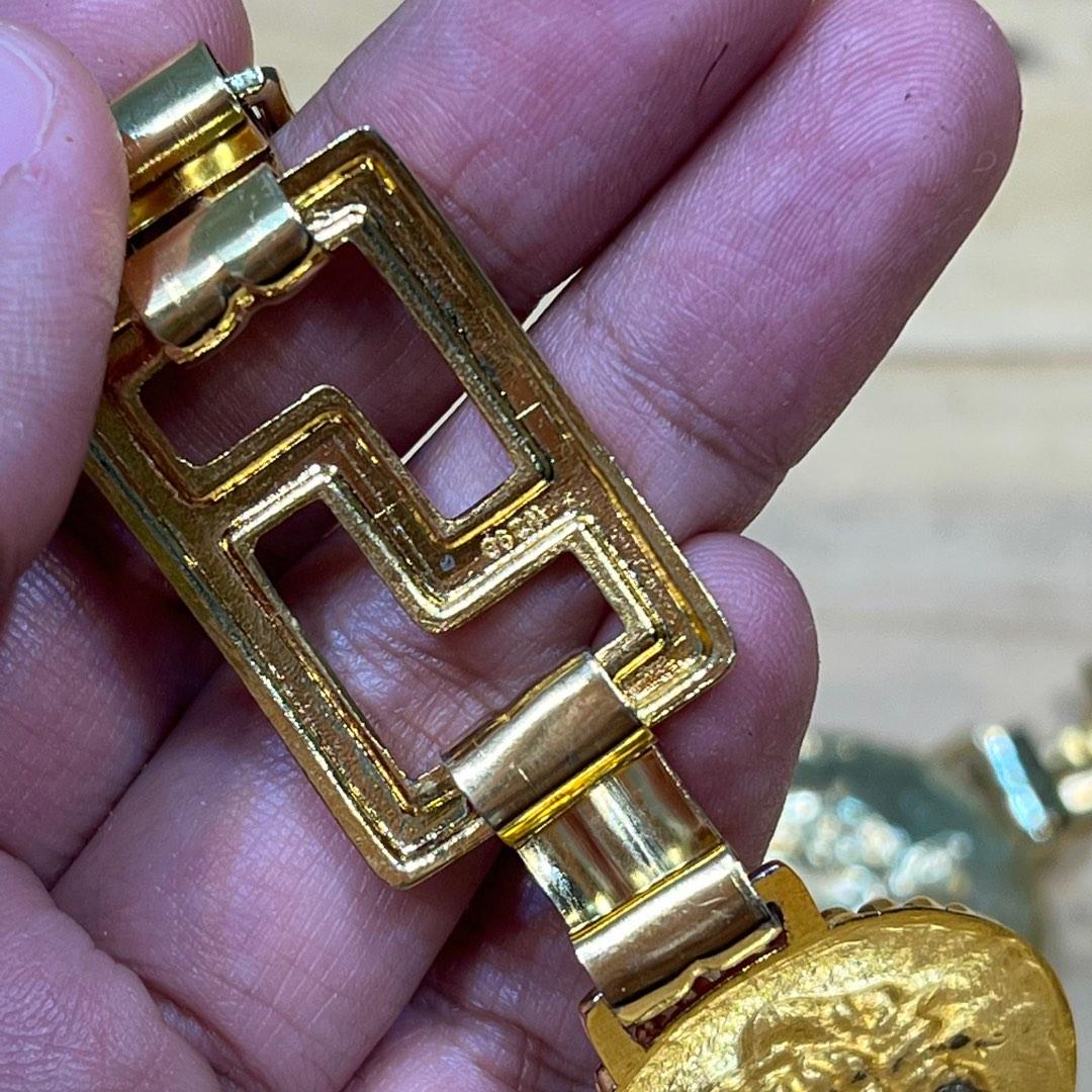 GIANNI VERSACE GOLD CHAIN DRESS BELT, Luxury, Accessories on Carousell