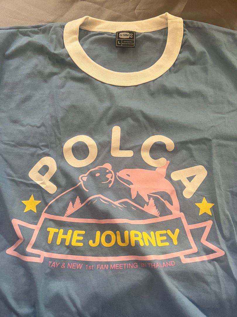 GMMTV Polca The Journey Shirt, Women's Fashion, Tops, Shirts on Carousell