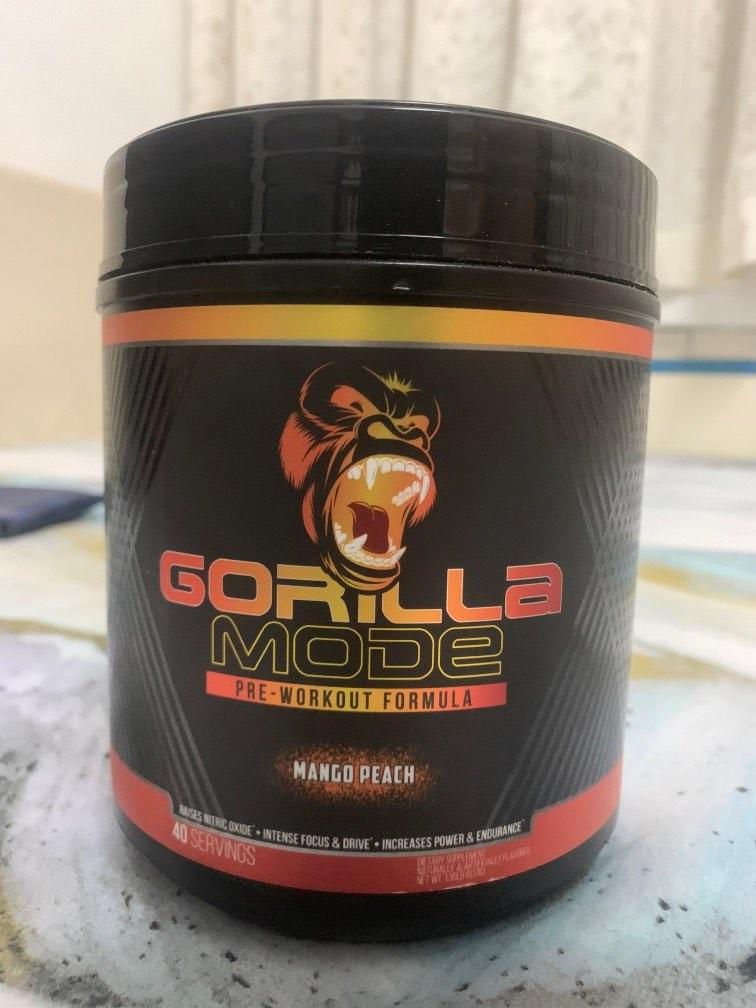 Gorilla Mode Pre-Workout, Health & Nutrition, Health Supplements ...
