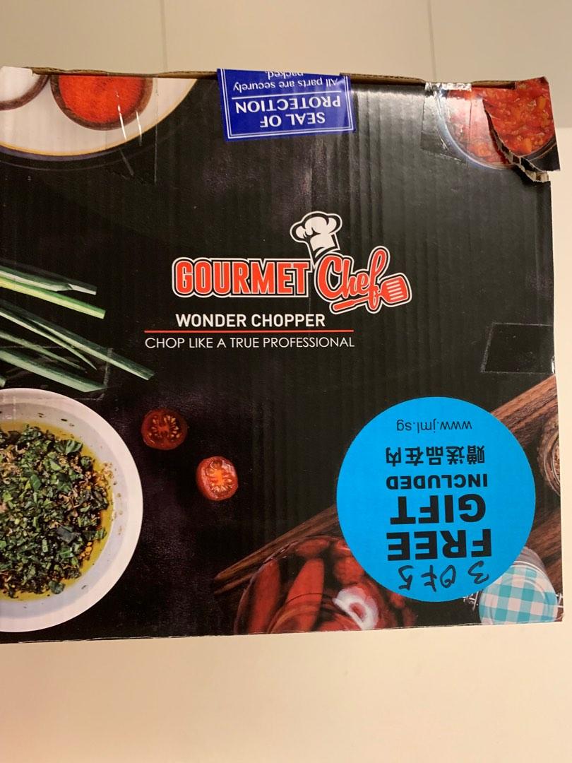 Gourmet chef wonder chopper, TV & Home Appliances, Kitchen Appliances ...