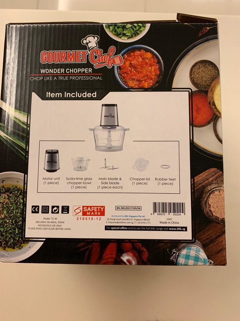 Gourmet chef wonder chopper, TV & Home Appliances, Kitchen Appliances ...