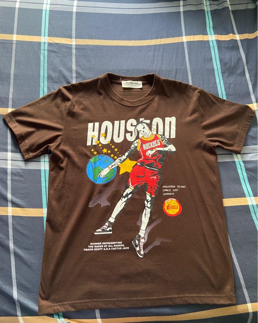 GUNNER Limited Edition Travis Scott Shirt, Men's Fashion, Tops & Sets ...