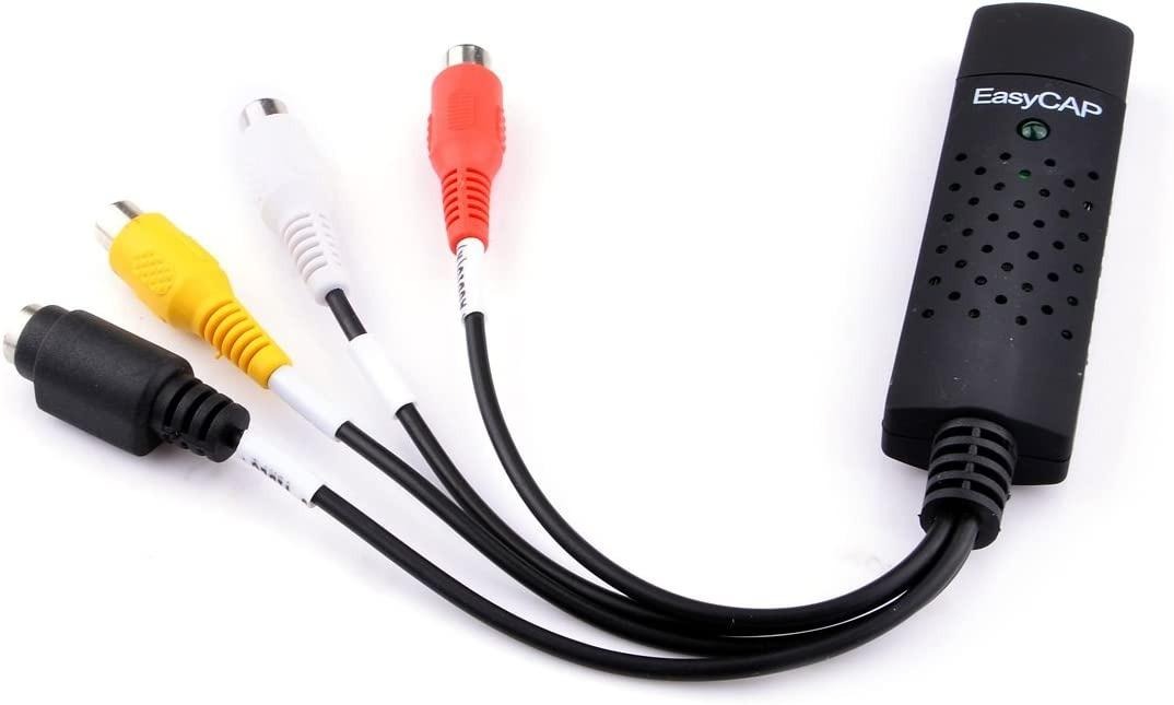 H5180 EasyCap DC60 - USB 2.0 Video Capture Adapter with Video Editing ...