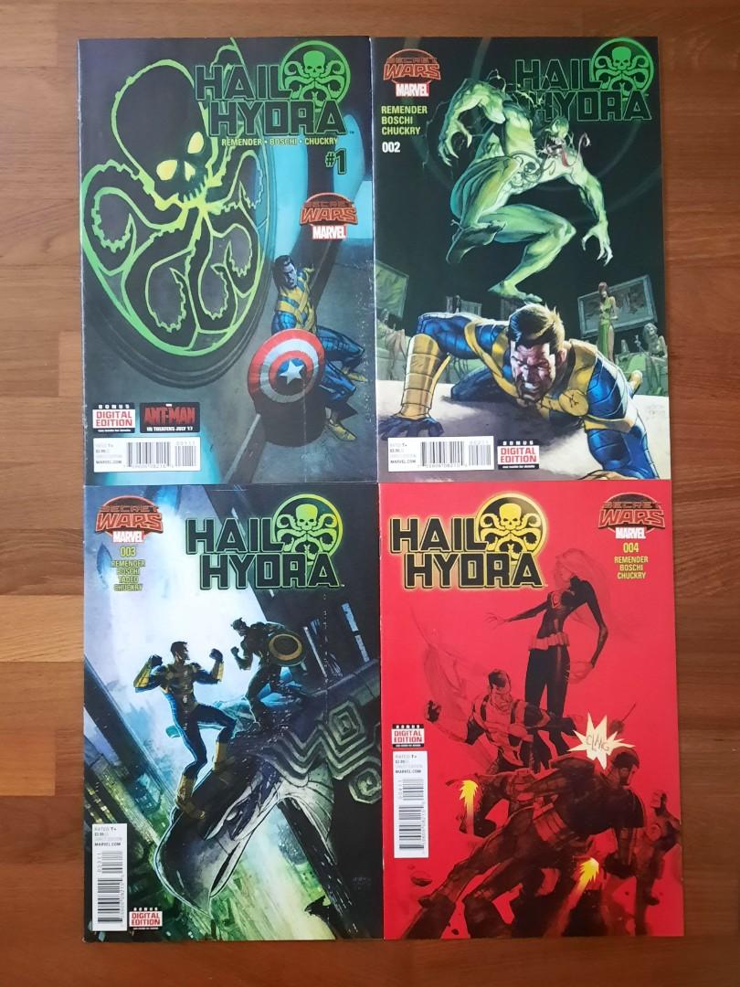 Hail Hydra Vol 1 #1 - 4 (2015 complete 4-issue miniseries), Hobbies ...