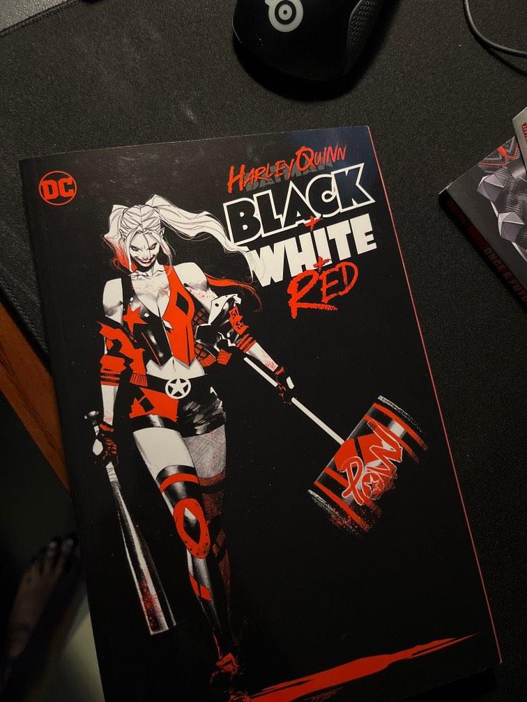 Harley Quinn + White + Red - adam hughes & dave mandel, Hobbies & Toys ...