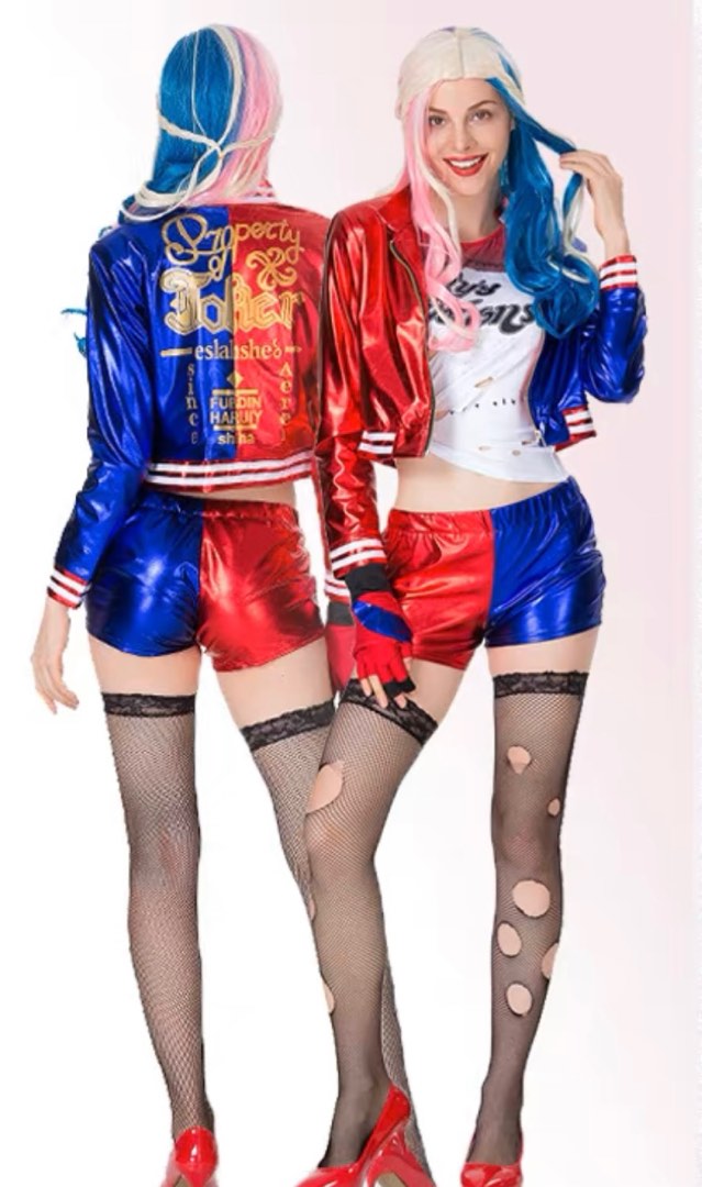 Harley Quinn costume, Women's Fashion, Dresses & Sets, Sets or ...