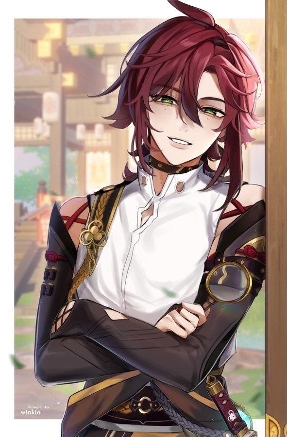 URGENT!! WTS/WTT Heizou cosplay Genshin Impact cosplay, Hobbies & Toys ...