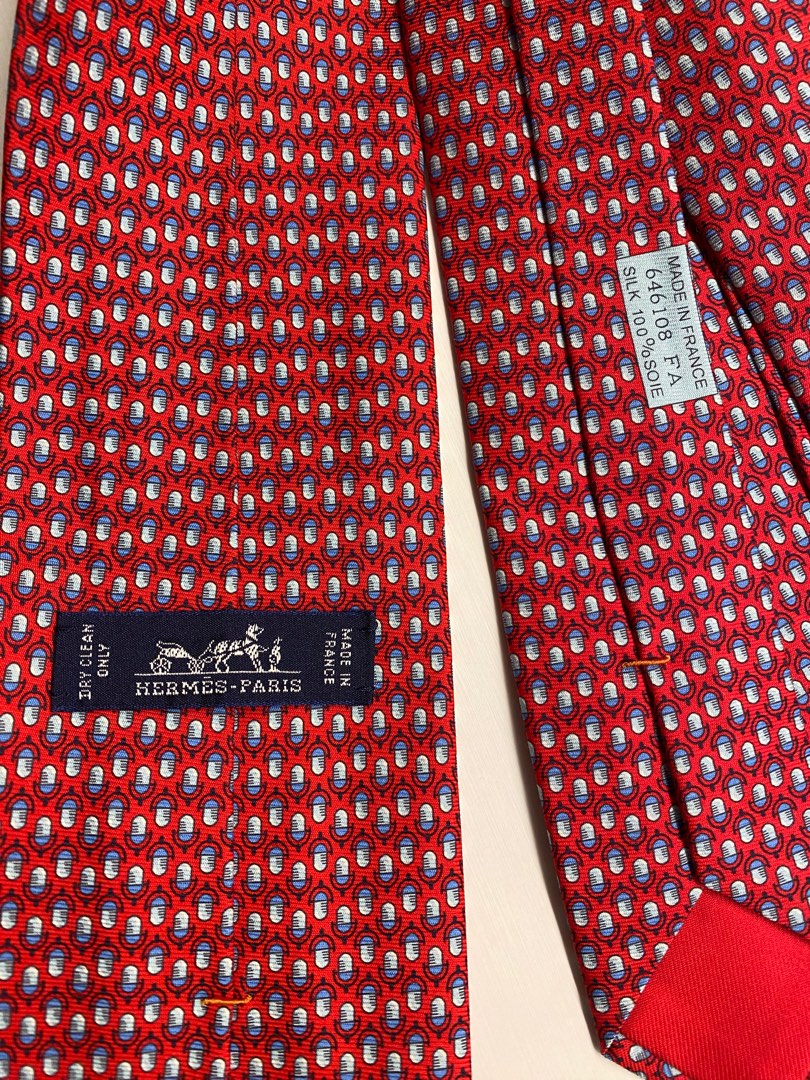 Hermes Ties, Men's Fashion, Watches & Accessories, Ties on Carousell
