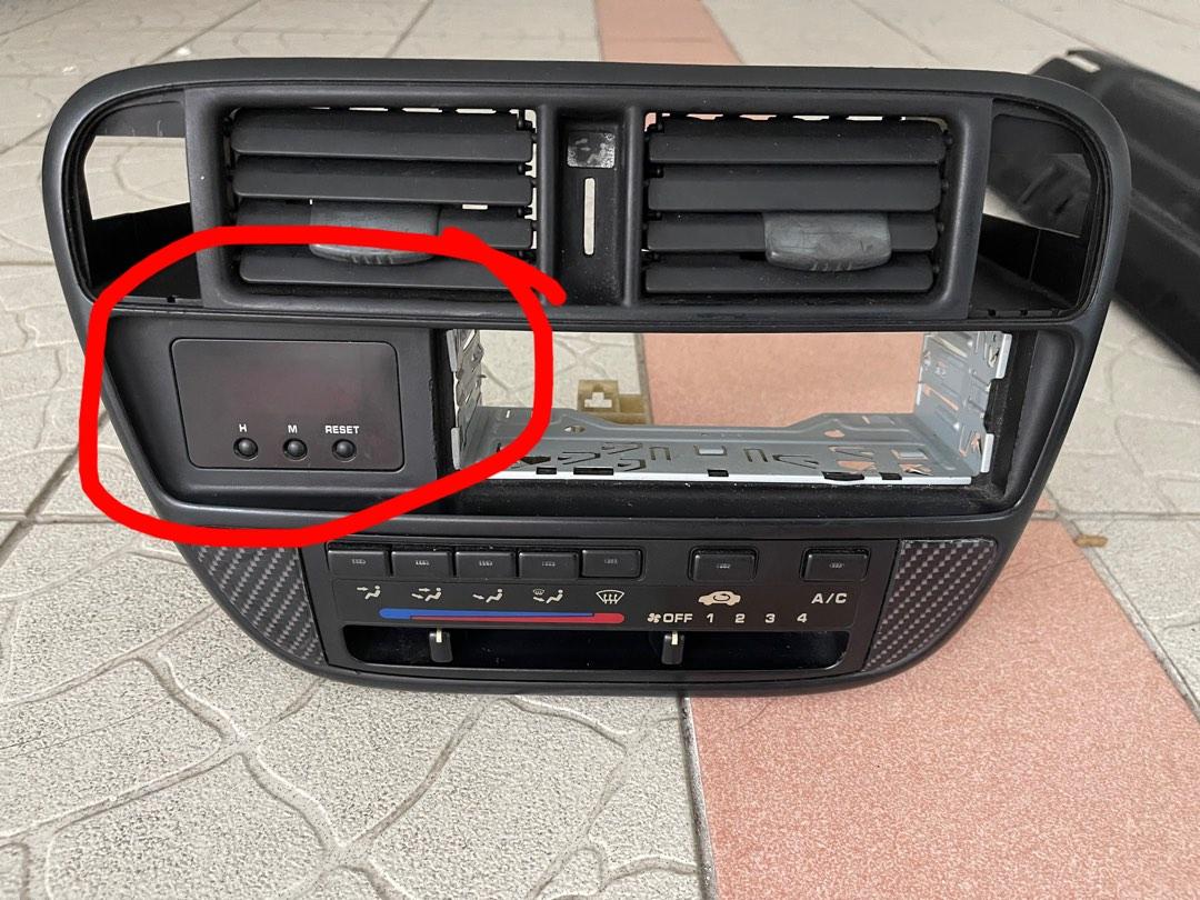 Honda Civic sir Ek4 ek9 Digital clock, Car Accessories, Accessories on ...