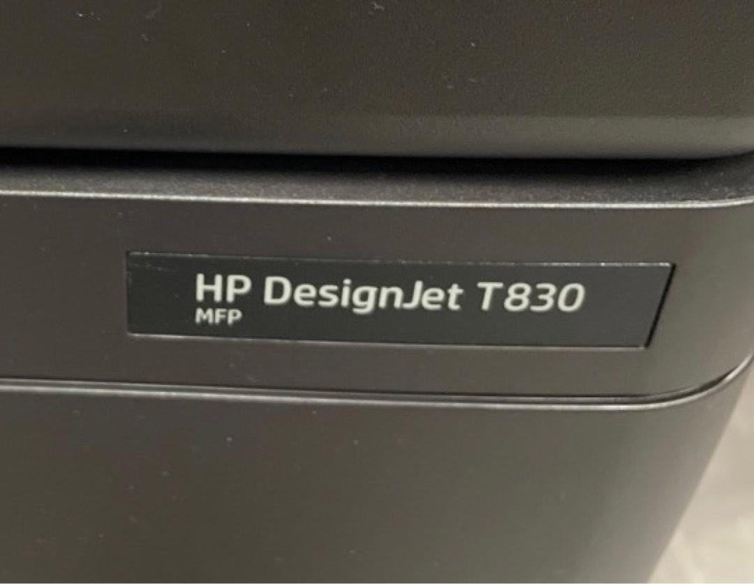 HP T830 Large Format Printer Plotter (For Rent), Computers & Tech ...