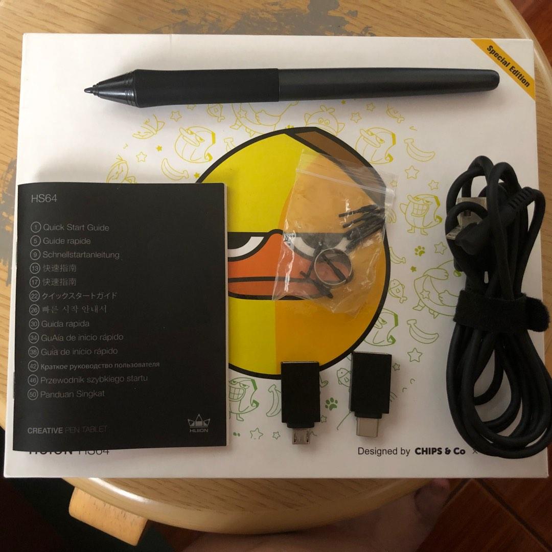 Huion Hs64 Special Edition (Drawing Tablet), Mobile Phones & Gadgets ...