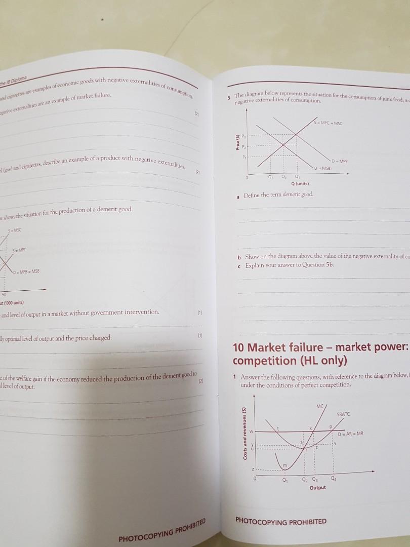 IB Economics SL and HL paper 3 work book, Hobbies & Toys, Books ...