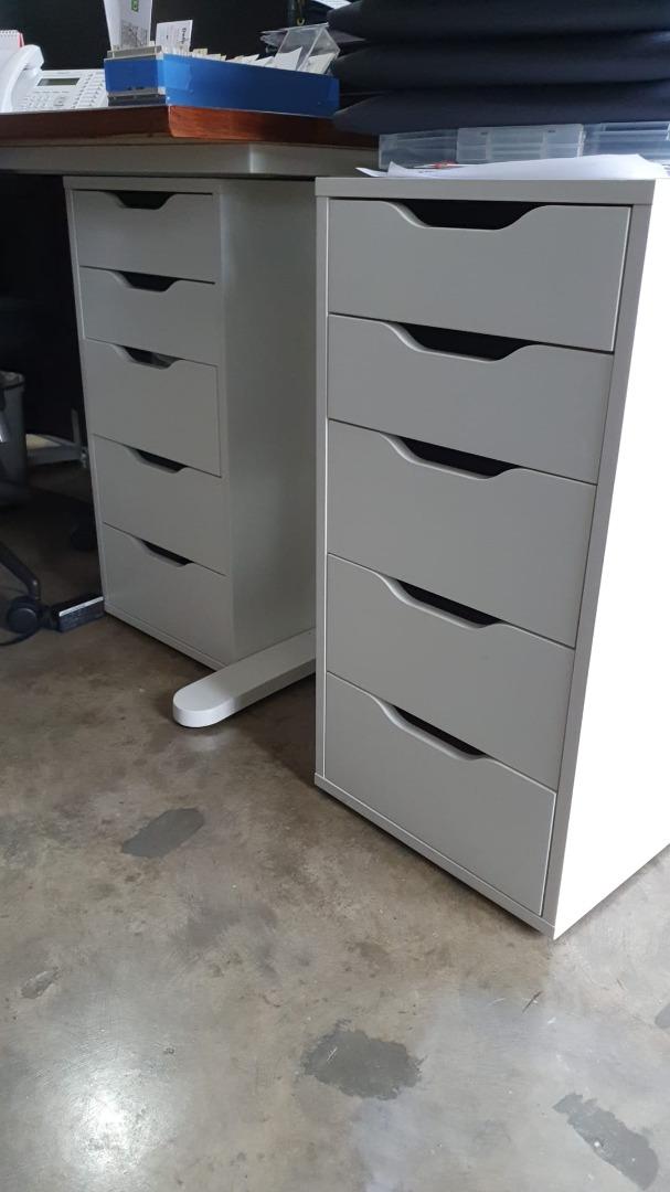 Ikea Side Desk Drawers, Furniture & Home Living, Furniture, Shelves ...