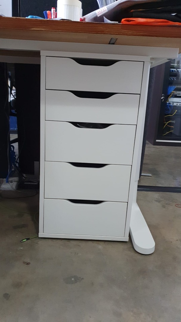Ikea Side Desk Drawers, Furniture & Home Living, Furniture, Shelves ...