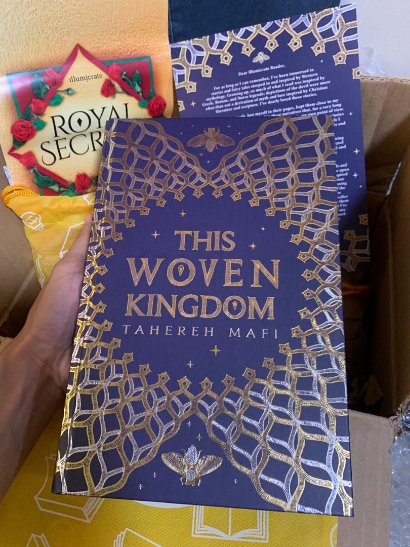 Illumicrate January Full Box - The Woven Kingdom by Tahereh Mafi ...