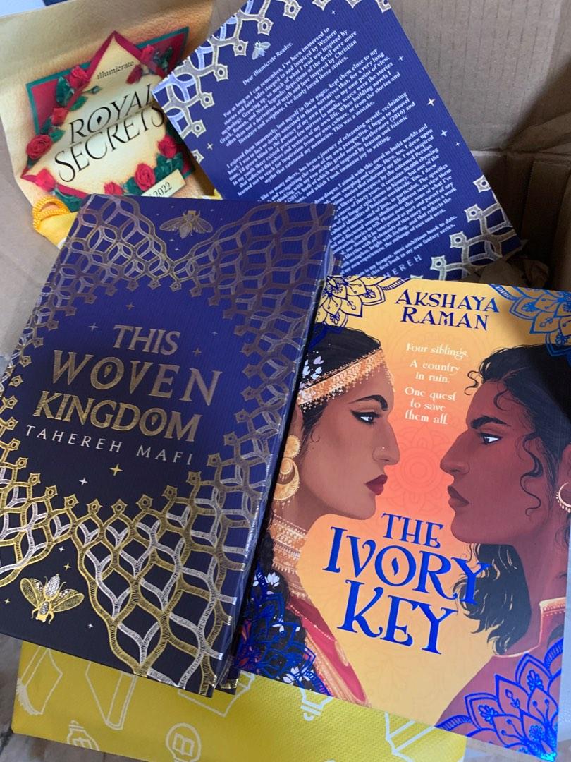 Illumicrate January Full Box - The Woven Kingdom by Tahereh Mafi ...