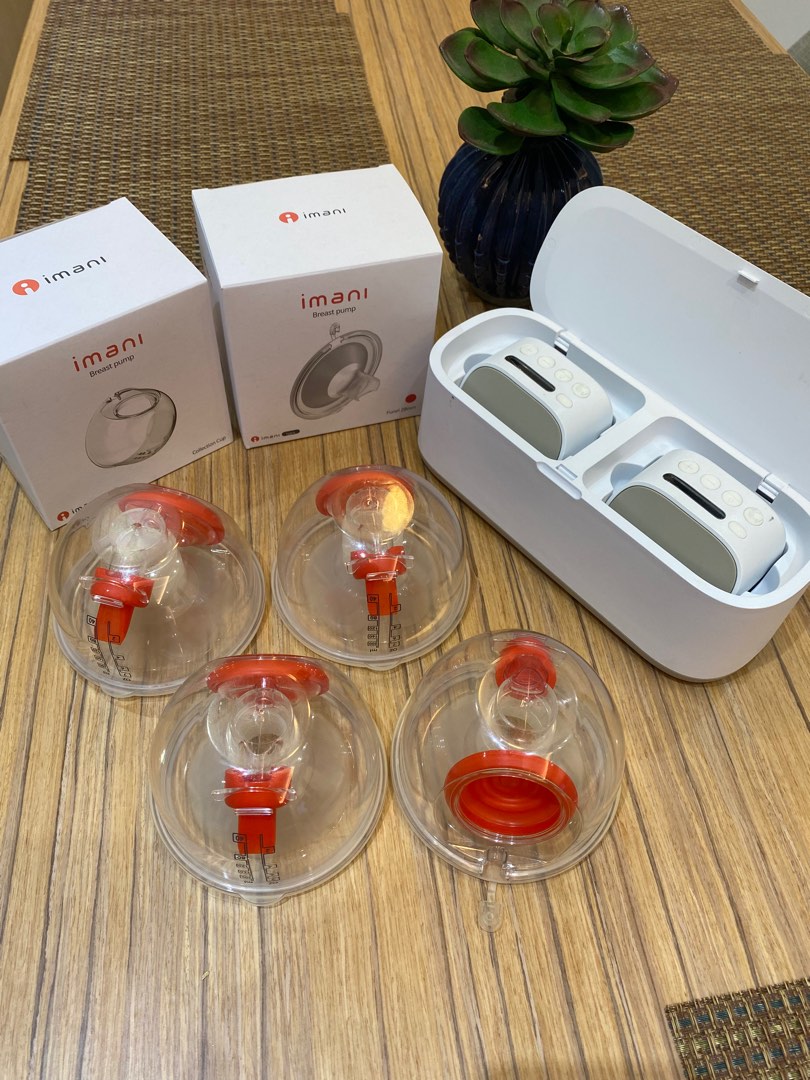 imani i2 Plus Handsfree Wearable Breast Pump with Charging dock (PAIR ...