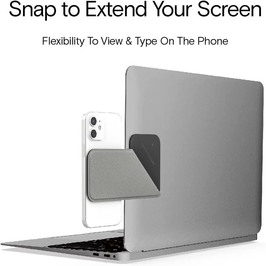 [instock] MOFT Snap Phone Holder for Laptop, Foldaway Laptop Top/Side ...