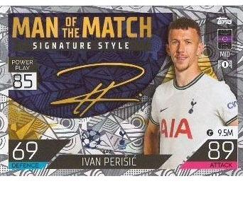 Ivan Perisic Signature style Match Attax 2022-23, Hobbies & Toys ...